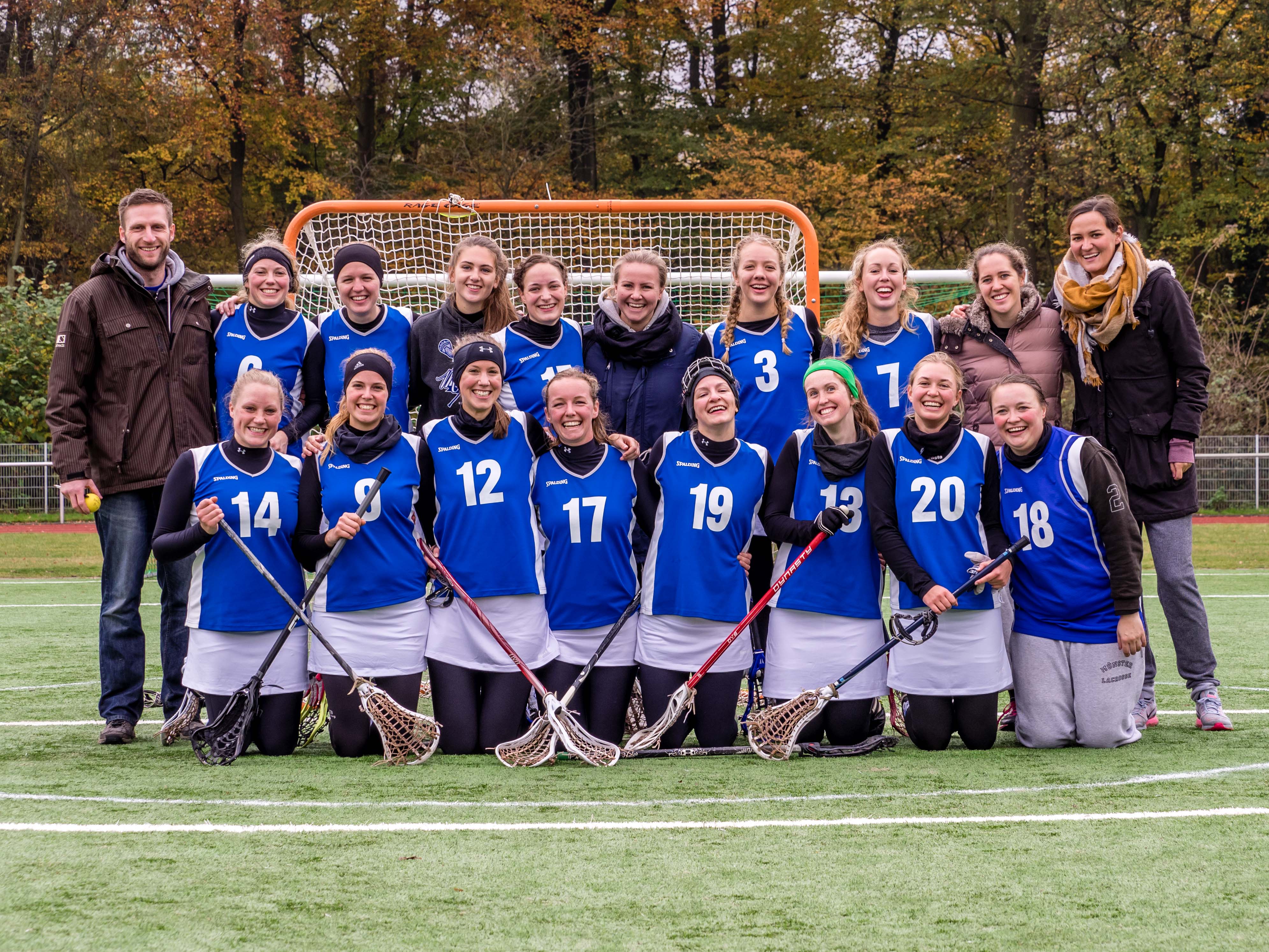 Münster Mohawks A vs Mainz, Erste Lacrosse Damen Bundesliga West ...